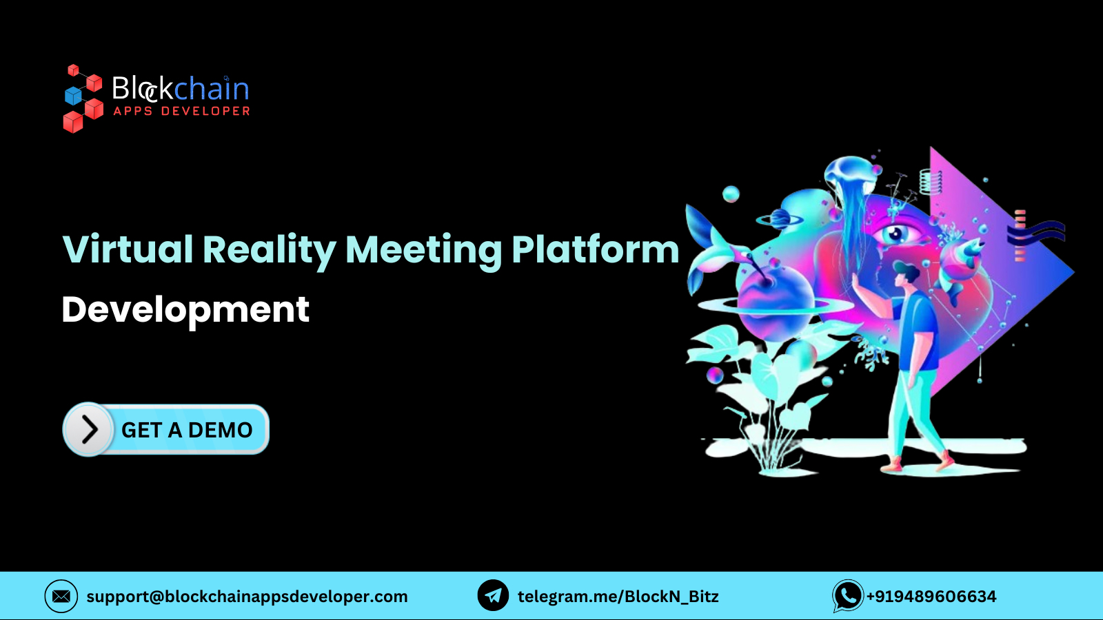 Virtual Reality Meeting Platform Development - BlockchainAppsDeveloper